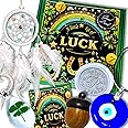 Little Kit of Luck - Lucky Charm Gift Set with Guidebook, 4 Leaf Clover ...