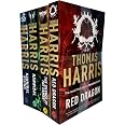 Hannibal Lecter Series Collection 4 Books Set by Thomas Harris (Red ...