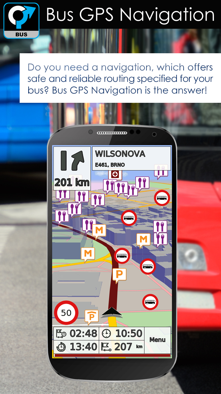 Bus GPS Navigation & Map by Aponia : Amazon.co.uk: Apps & Games