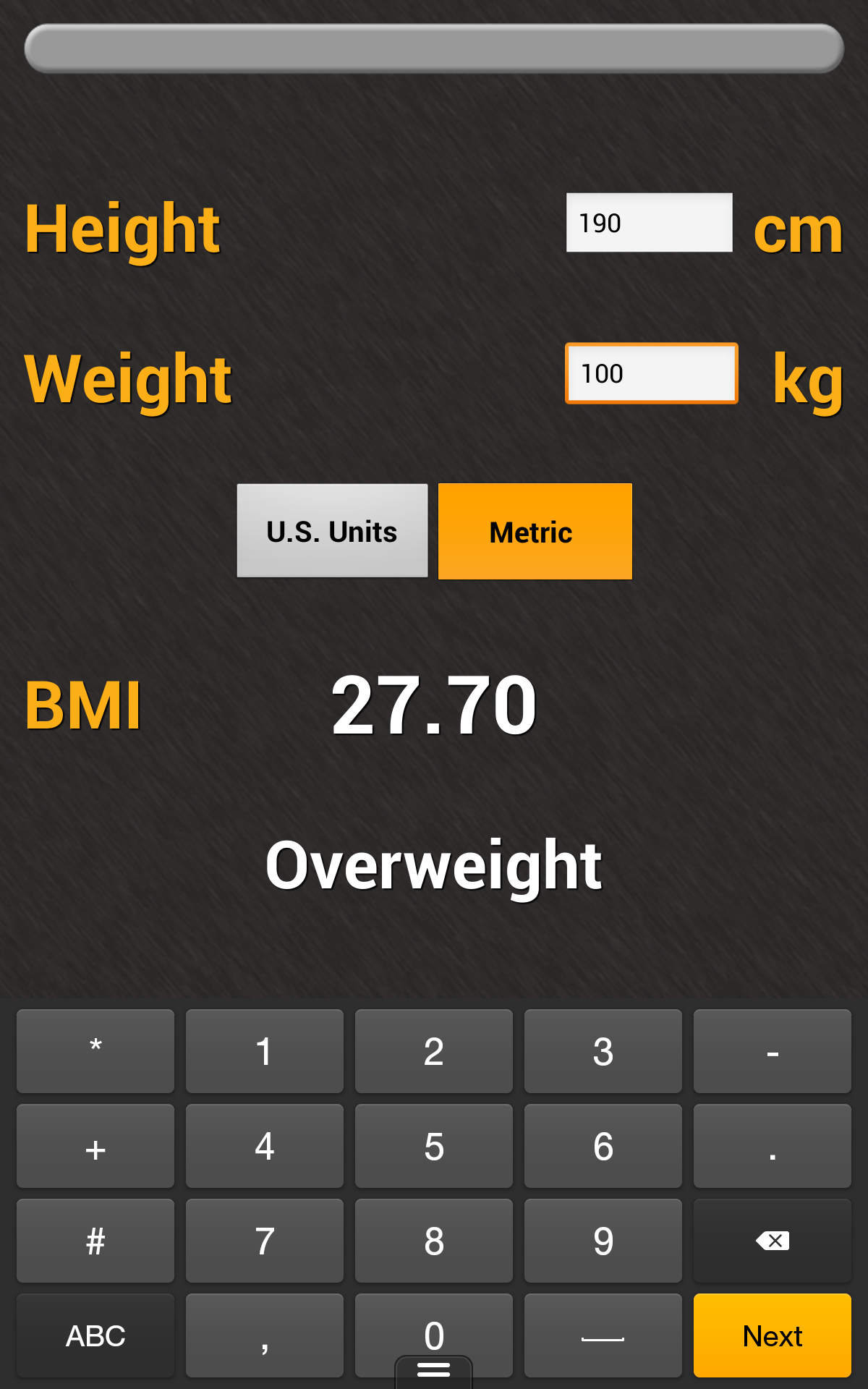 BMI Calculator: Amazon.co.uk: Appstore for Android