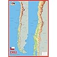 Physical Map of Chile - The Oxford Collection - Size A2 - Paper ...