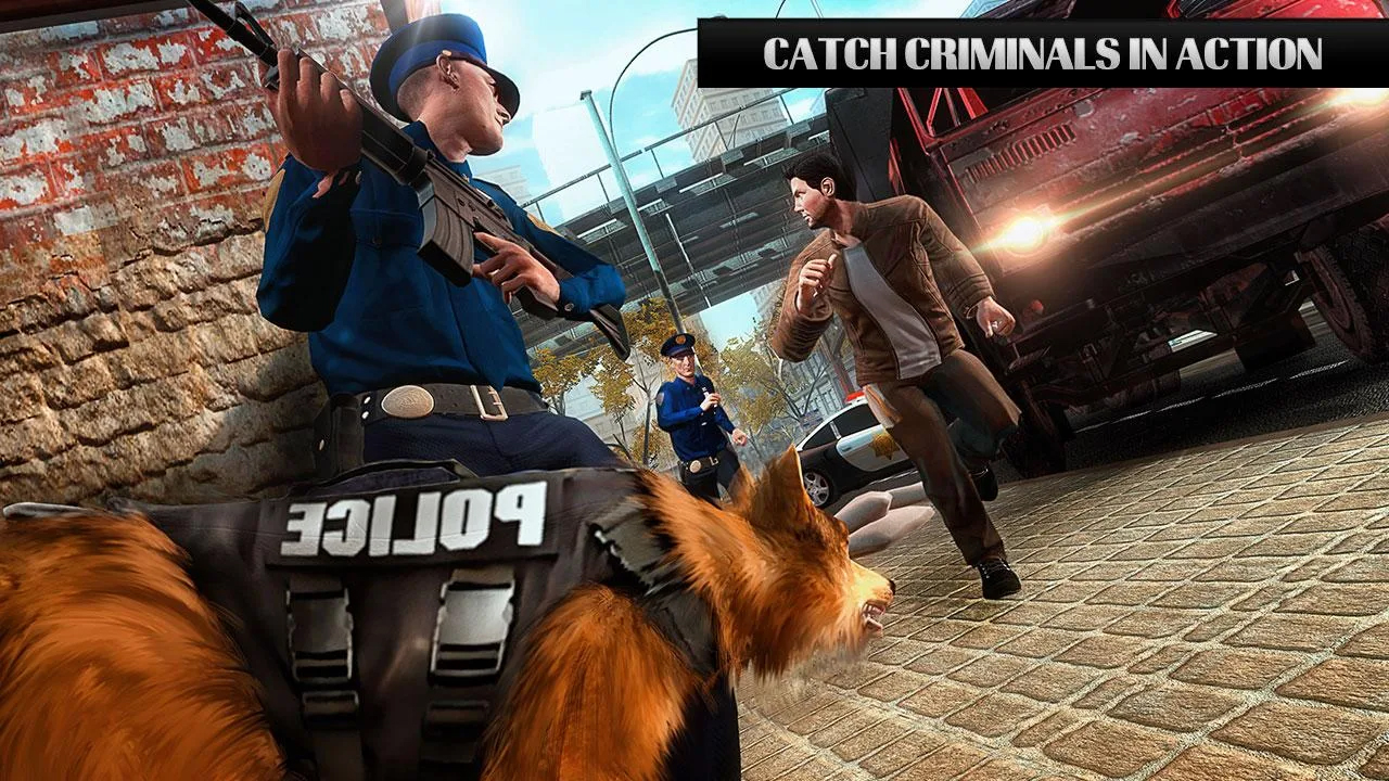 Police Dog Hunt Crime City Criminal Chase 3D: Cops Vs Robbers Jail ...