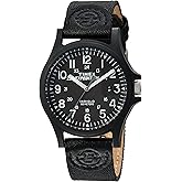 Timex Men's Weekender Chronograph 40mm Leather Watch TWC063500 : Buy ...