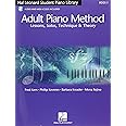 Hal Leonard Adult Piano Method Book 1 Lessons Solos Technique (Includes Online Access Code): Uk ...