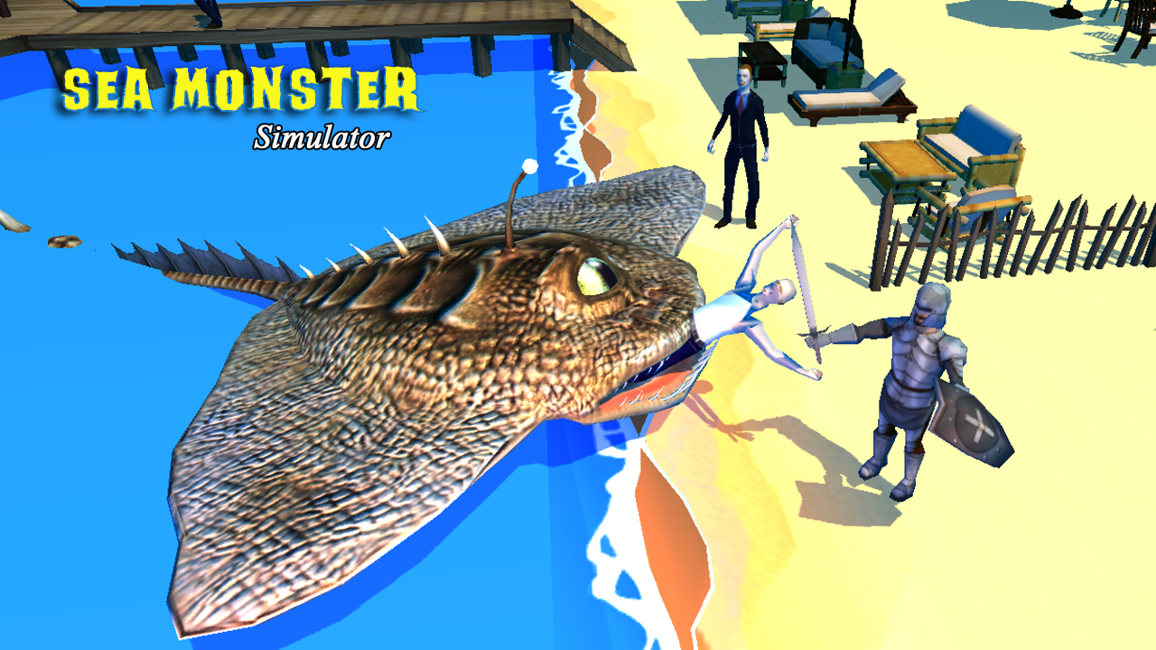Sea Monster Simulator 3D: Amazon.co.uk: Appstore for Android