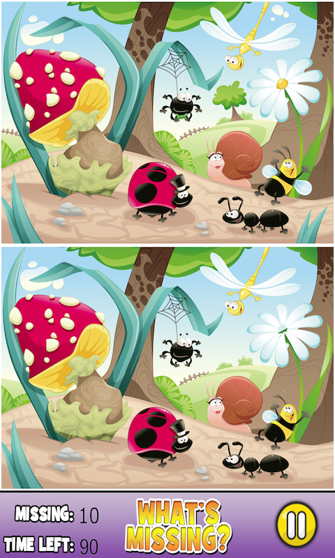 What's Missing? Kids Edition FREE : Amazon.co.uk: Apps & Games