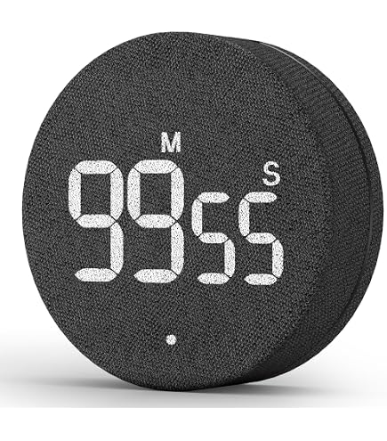 Desk Timer Digital Kitchen Timers,Magnetic Countdown Timer Large LED ...