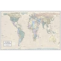 Gall Orthographic World Map | Most Accurate World Map - Countries are ...