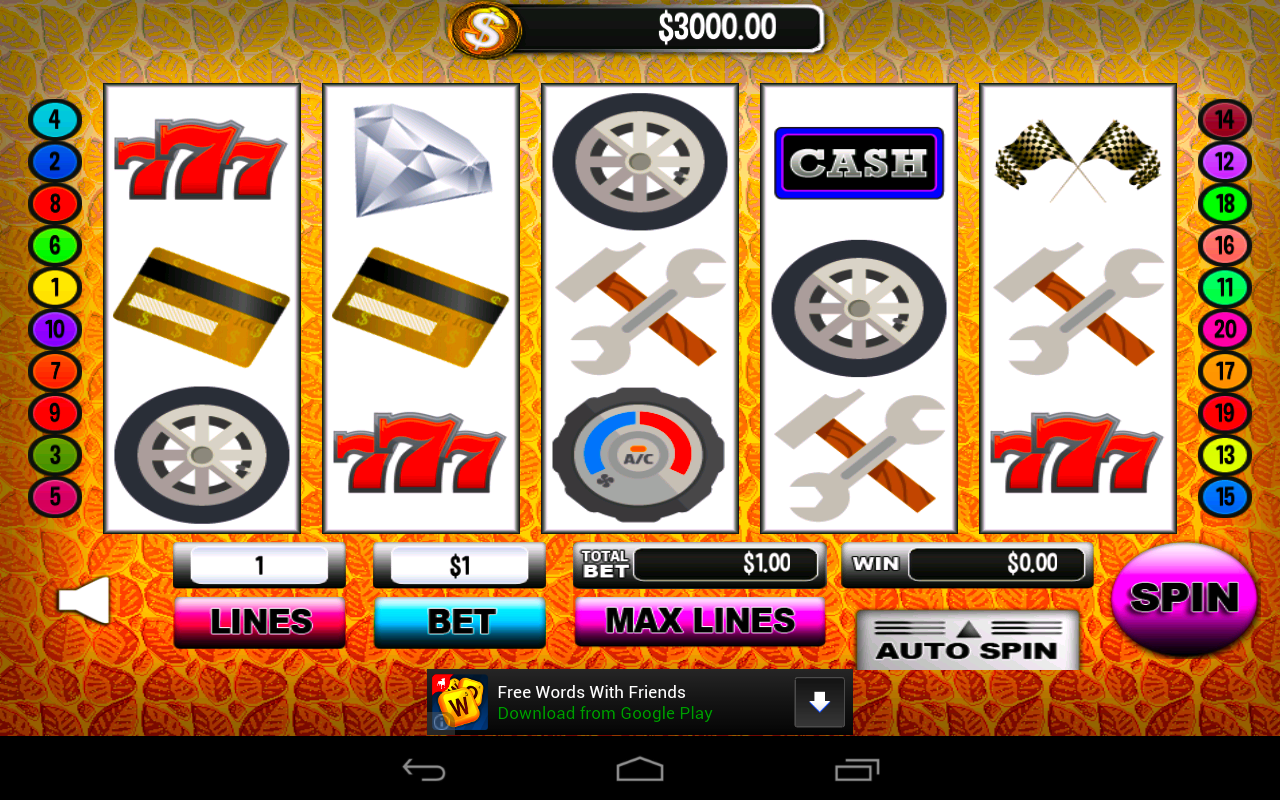 Car Tunning Casino Slots Free Jackpot RPM Racing Champion Slot Machine ...