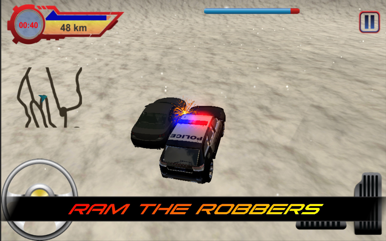 Police Chase - Crime City Thief - Cops vs Robbers car chase Racing game ...