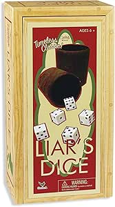 Liars Dice Game - In Deluxe Wooden Box - Perudo : Amazon.co.uk: Toys ...