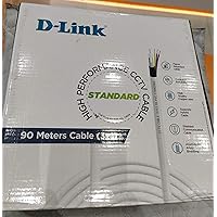 D-Link Cctv Standard 90Mtr Cable For Camera (3+1, Standard) : Amazon.in ...