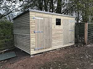 SHED BASE SYSTEM- QUICK JACK FOR SOFT SURFACES- SUITABLE FOR; 8ft x 6ft ...