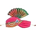 PUNYATVA Ganesh Feta Mukut (Turban, Silk, Pink) / Adjustable Ganesh ...