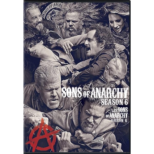 Portada Del Dvd De La Temporada 6 De Sons Of Anarchy