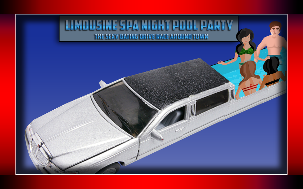 Limousine Spa Night Pool Party : The friends cool drive race around ...