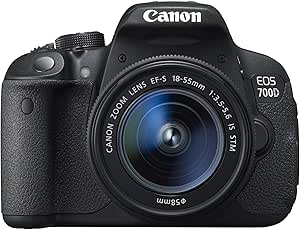 Canon EOS 700D Digital SLR Camera (EF-S 18-55 mm f/3.5-5.6 IS STM Lens ...