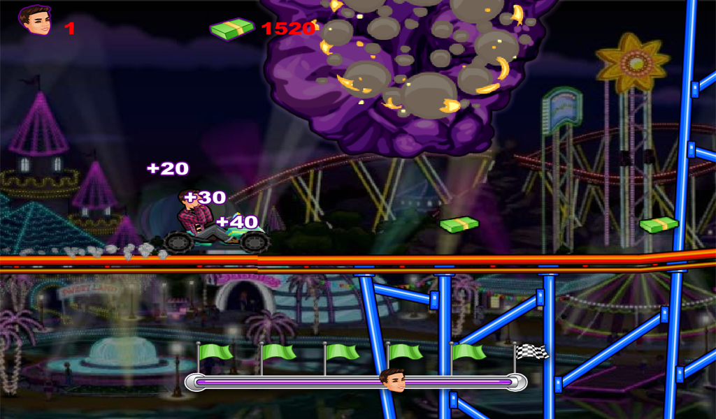 Roller Coaster 2 Free : Amazon.co.uk: Apps & Games