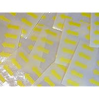 100 Labels, 20x10mm Arrow Shape, Red, Removable/Low Tack Colour Code ...