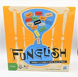 Funglish Board Game : Amazon.co.uk: Toys & Games