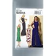 Butterick Patterns 6130, Misses Dress and Jumpsuit,Sizes, Multi-Colour ...