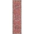 Tapis Georgia Oriental Tapis - Rouge/Rose 80x300 Tapis Moderne, Couloir ...