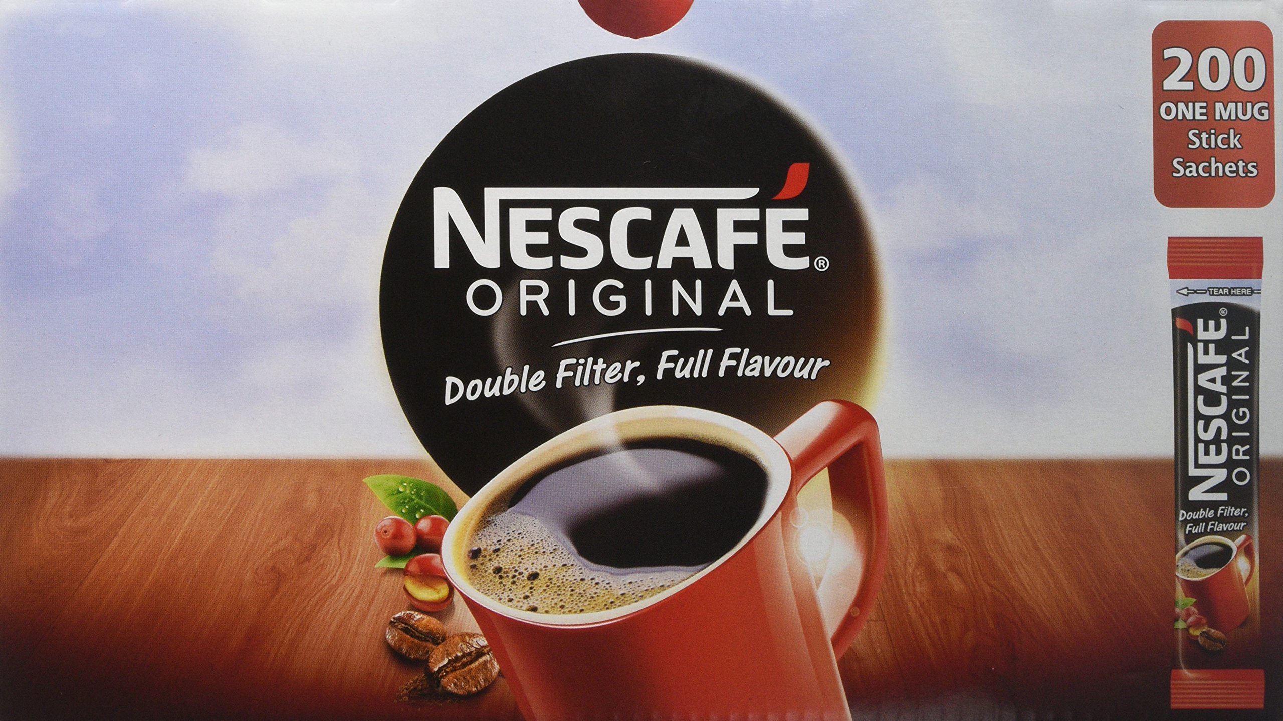 NESCAFÉ Original Instant Coffee Stick Packs, Box of 200 – Fresh Store Shop