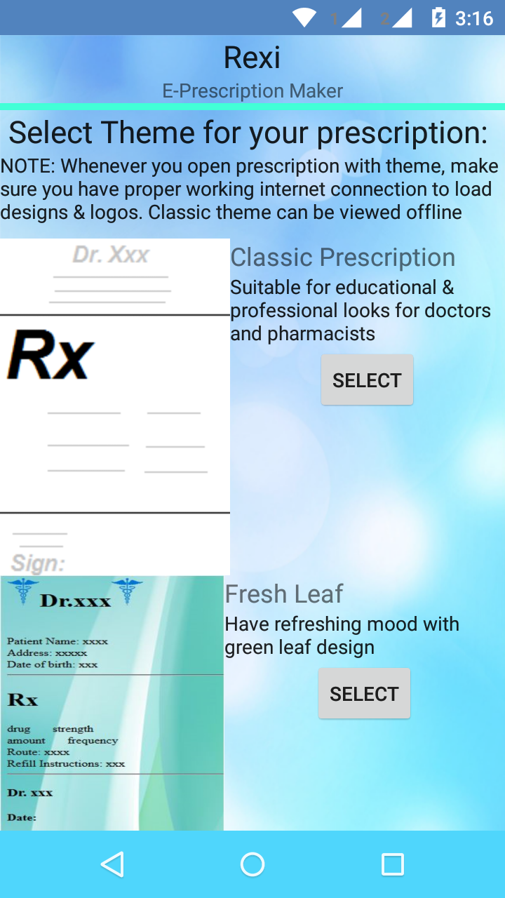 ReXi- E-Prescription Maker: Amazon.co.uk: Appstore for Android
