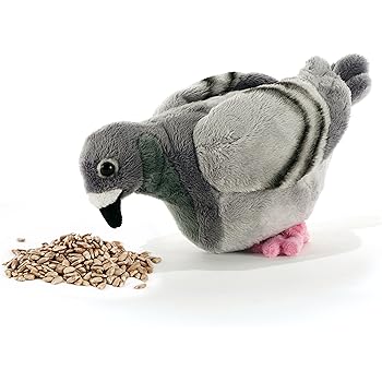 Plush Soft Toy Pigeon by Hansa. 29cm. 6299: Amazon.co.uk: Toys & Games