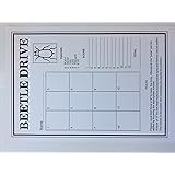 Beetle Drive Score Pads For Beetle Game: Amazon.co.uk: Toys & Games