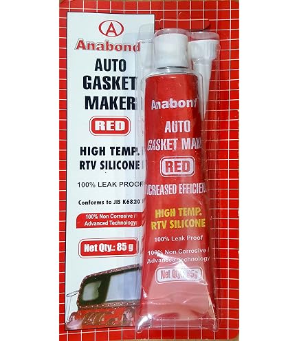 Silicone Alte Temperature Adaseal Chembon Red Hi-Temp RTV Silicone ...