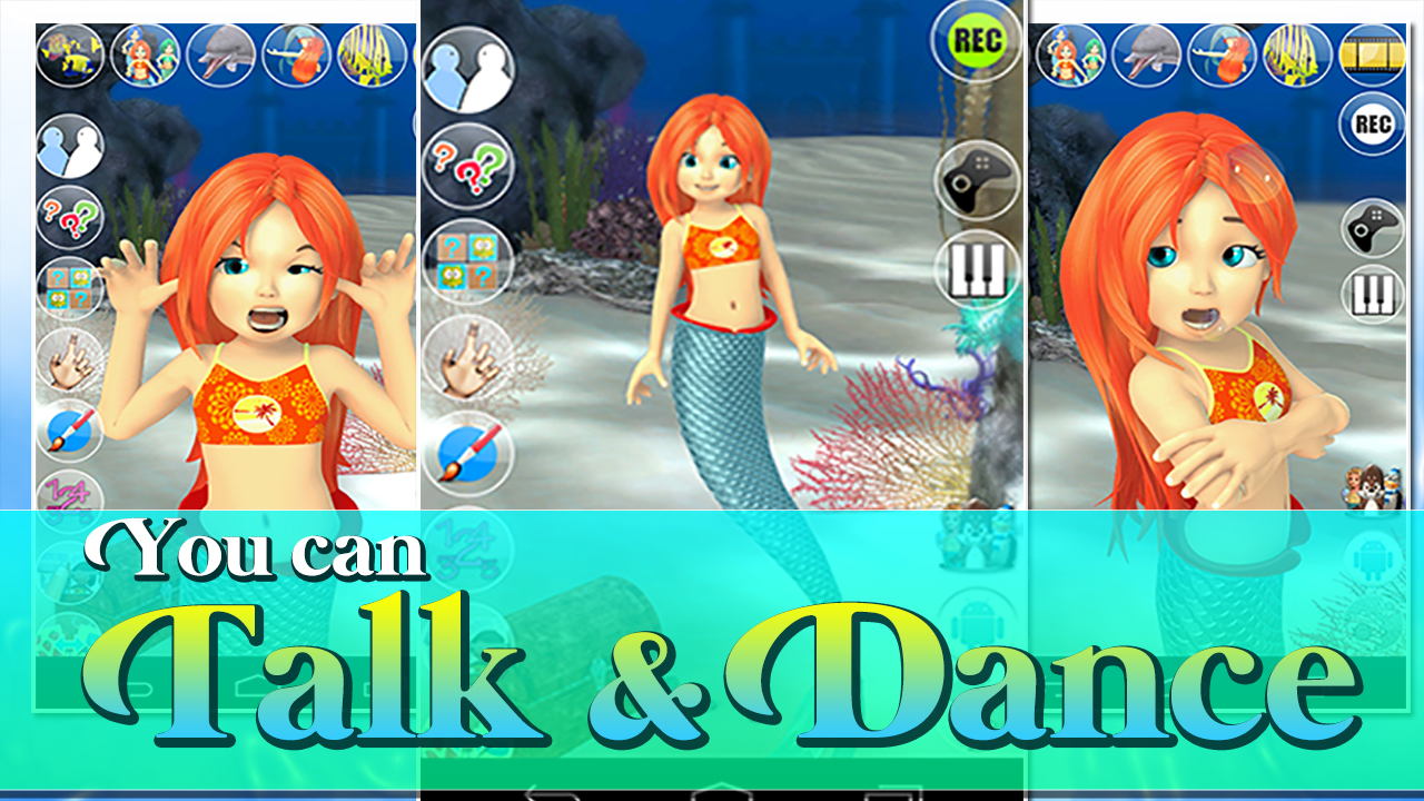 Sweet Talking Mermaid Princess (Free) : Amazon.co.uk: Apps & Games