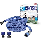 The Official XHose Expanding Garden Hose Pipe with BONUS adaptor, 100ft ...