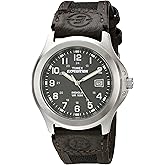 Timex Men's Weekender Chronograph 40mm Leather Watch TWC063500 : Buy ...