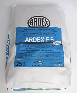 Ardex F5 Enduit de ragréage fibré pour façade 5 kg: Amazon.fr: Bricolage
