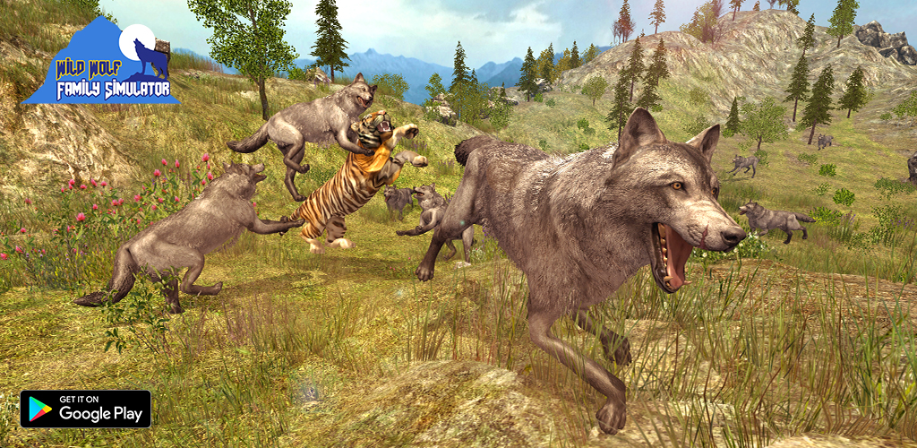 Virtual Wolf Family Sim Wildlife Game : Amazon.co.uk: Apps & Games