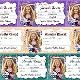 Customized Name Slip, Label Sticker, Naming Slip With Your Kids Picture ...