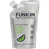 Funkin Pro Strawberry Puree for Cocktails, Cooking & Baking, Real Fruit ...