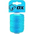 OX Pro Nylon High Vis Builders Line 105m / 350ft - Cyan : Amazon.co.uk ...