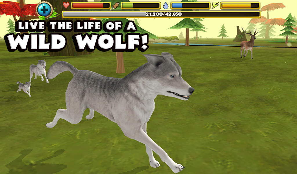Wildlife Simulator: Wolf : Amazon.de: Apps & Spiele