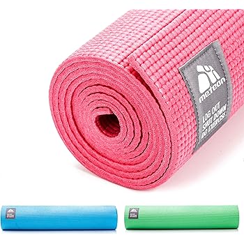 Proworks Large Padded Yoga Mat with Carry Handle for Pilates/Exercise ...