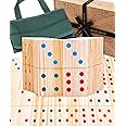 Jaques of London Wooden Giant Dominoes Games for 1 year + | Giant Outdoor Games | Garden ...