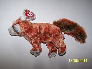 TY Rusty the Red Fox Beanie Baby: Amazon.co.uk: Toys & Games