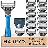 Harry's Razors for Men - Craft Edition Men's Razor + 2 Razor Blade Refills, 5 Blade Razors for ...