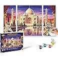 Schipper 609260435 Malen nach Zahlen - Taj Mahal - Bilder malen für Erwachsene, inklusive Pinsel ...