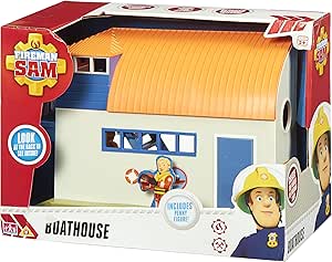 Fireman Sam 03733 Boathouse Adventure Playset: Amazon.co.uk: Toys & Games