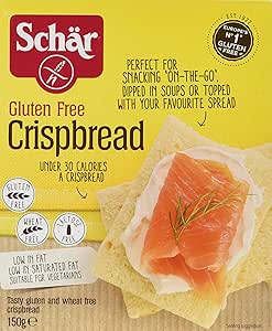 Schar Gluten Free Crisp Bread 150 g (Pack of 3): Amazon.co.uk: Grocery