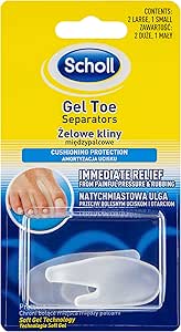 Scholl Gel Toe Separators: Amazon.co.uk: Health & Personal Care
