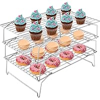 Cooling Rack, HaWare 3-Tier Stainless Steel Wire Rack Cooling Oven Tray ...