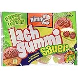 nimm2 Lachgummi Softies sauer – Weiche,gefüllte Fruchtgummis mit ...
